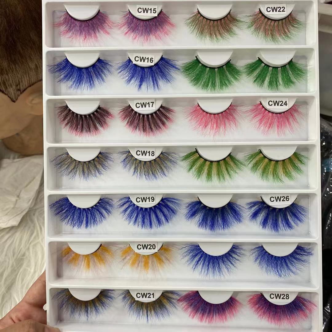 mink 3d/ F lashes & mink 4d/ 5d/ 6d lashes with regular box,Mink Lashes ...